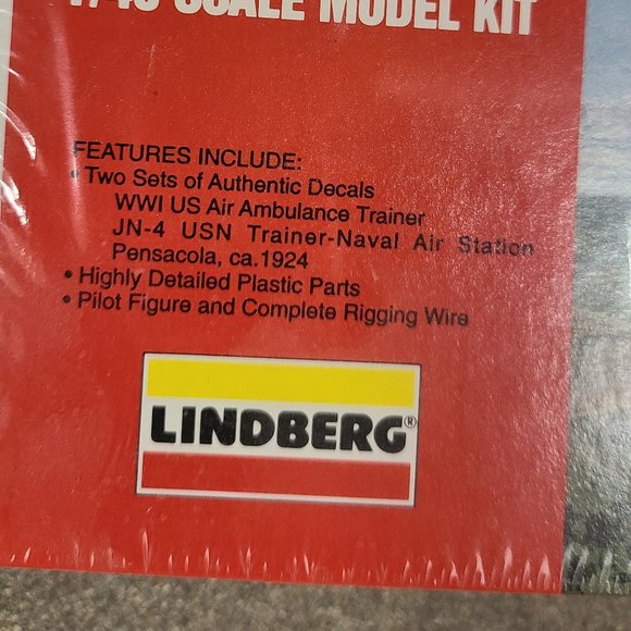 Lindberg | Toys | Lindberg Golden Age Biplanes Curtiss Jenny Model ...